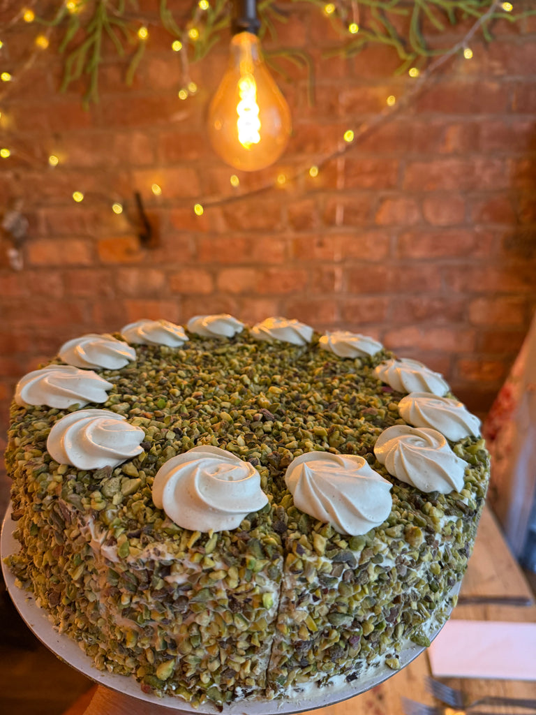 Pistachio Cake - Treveli (Vegan and Halal) | Sicilian NQ