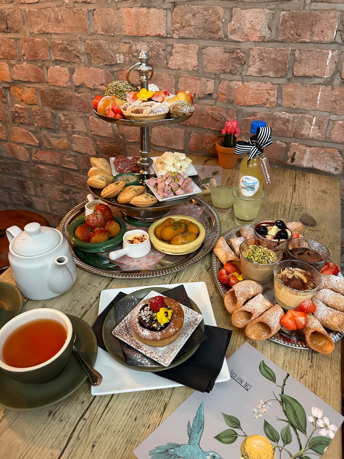 Afternoon Tea in Manchester | Sicilian NQ Restaurant-Experience ...