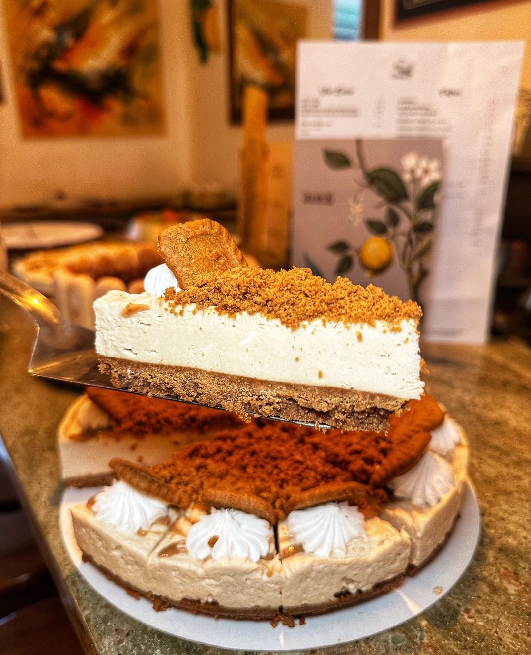 Vegan Lotus Cheese Slice (Vegan and Halal) | Sicilian NQ